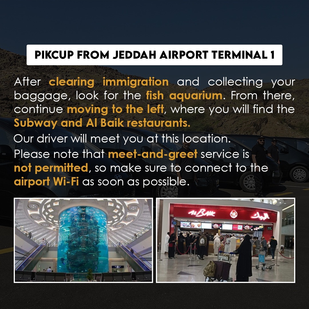 Muhabiya Transport - Jeddah Airport to Jeddah Hotel